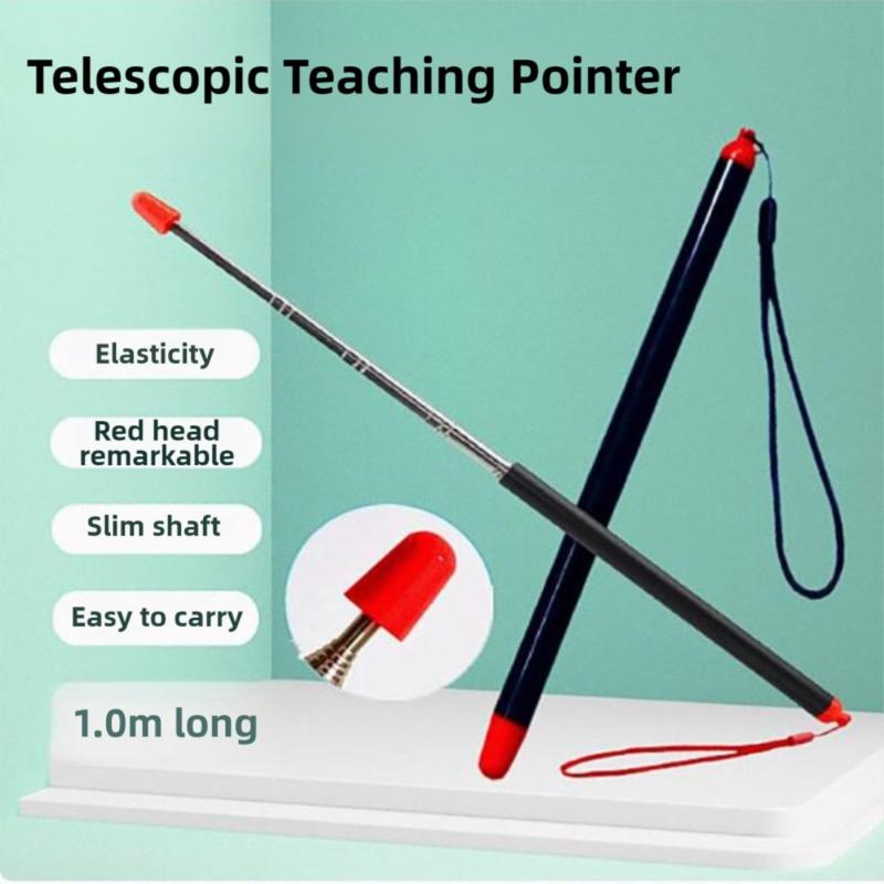 Portable 39.4Inch Teaching Pointer Extendable Telescopic Teaching ...