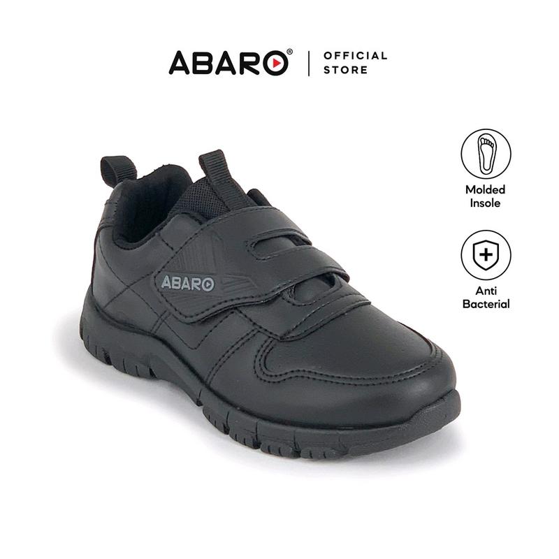 Abaro water resistant 2323N Anti bacterial name your Shoes School Shoes ...