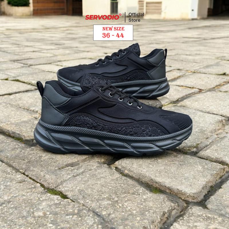 Servodio - Artemis Fans Edition Hitam Polos - Sepatu Sneaker - Shop ...