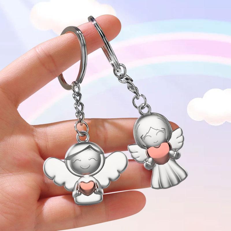Metal Keychain 'Guardian Angel' - Custom Angel Wings, Fashio - TikTok ...