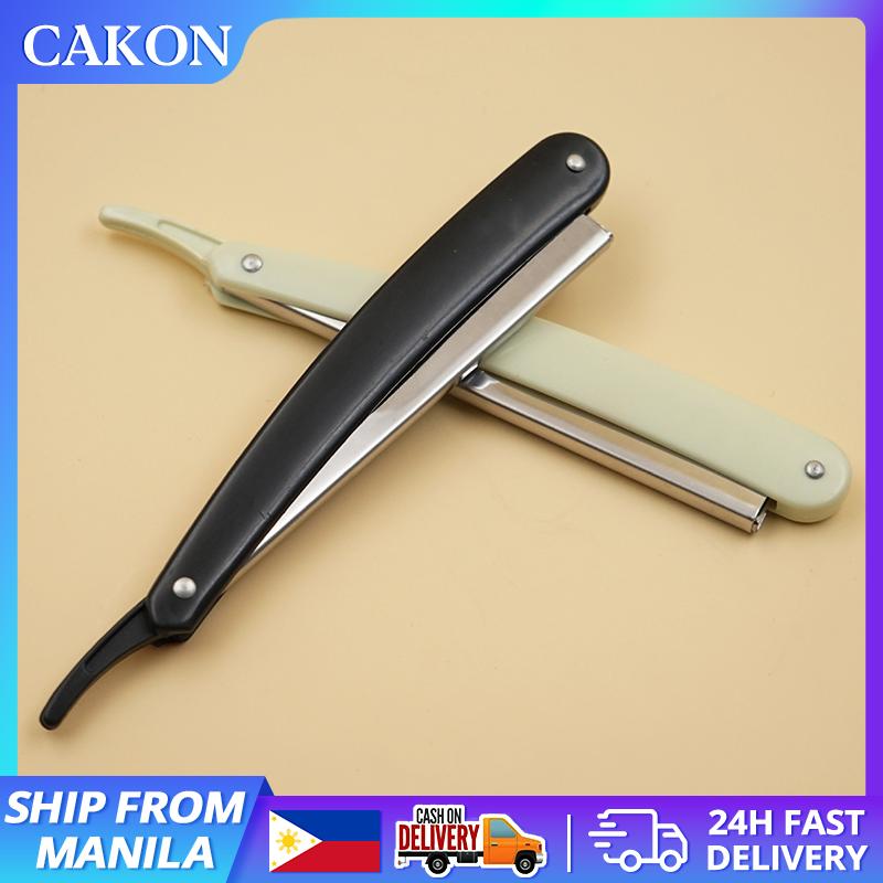 Manual Shaver Straight Edge Stainless Steel Sharp Barber Razor - TikTok ...