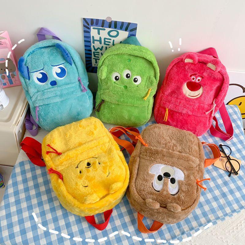 Beg galas kartun, reka bentuk beruang Sullivan Pooh Comel Jepun, Alien ...