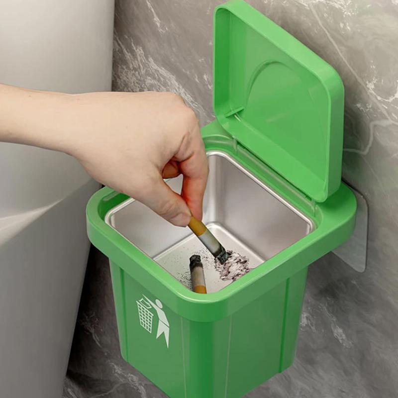 Tong Sampah Lekap di Dinding, Bahan Keluli Tahan Karat, Dengan - TikTok ...