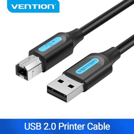 Jual Vention COQ USB 2.0 A Male to B Male Printer Cable 1.5M Black PVC ...