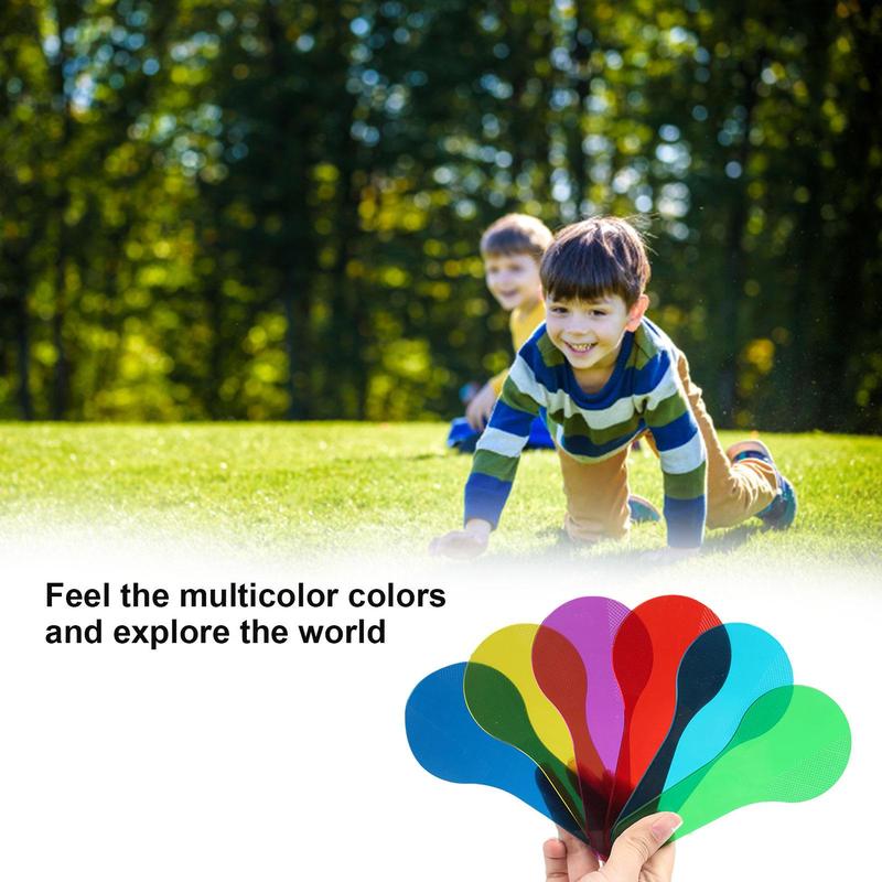 Color Paddles Transparent Toddle Color Paddles Color Filter - TikTok ...