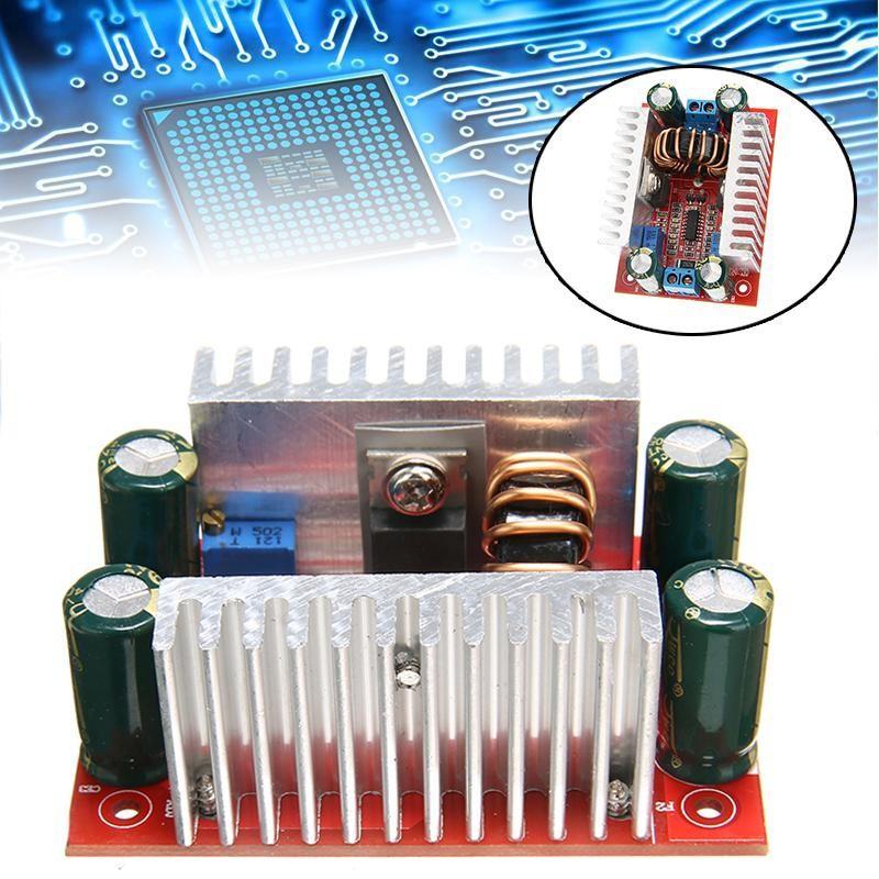 Step Up 15A 400w DC to DC Boost Converter Module Power Supply Driver ...