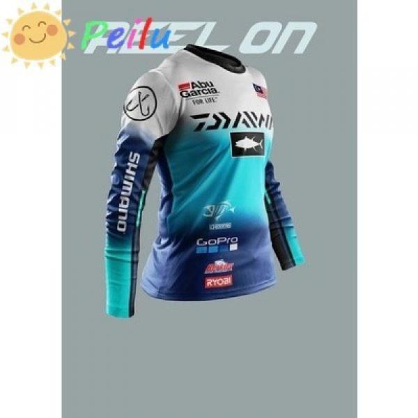 Baju Memancing, Lengan Panjang, Diperbuat daripada Bahan Microfiber ...