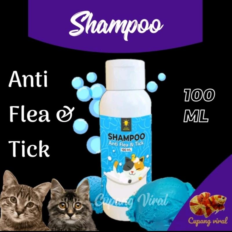 SHAMPO ANTI FLEA & TICK Shampo Kucing Anti Kutu dan Jamur 10 - Shop ...