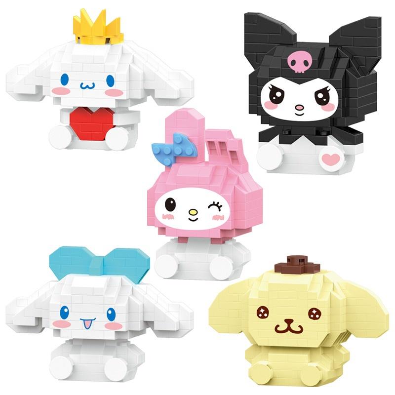 Sanrio Building Block Toy Cartoon Characters Hello Kitty and - TikTok ...