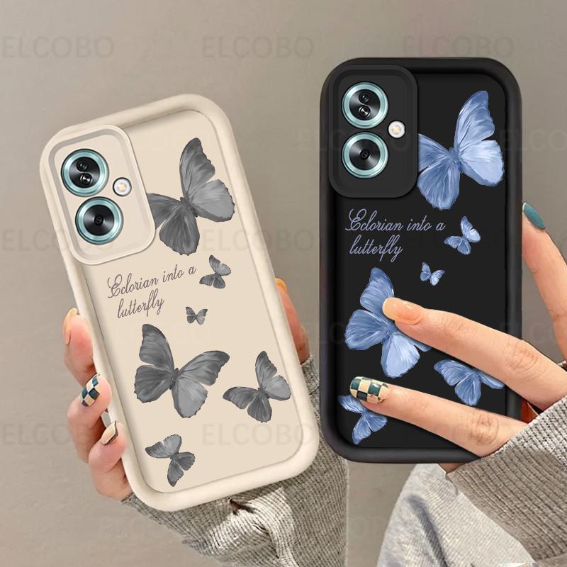 Phone Case For OPPO A79 Casing Beautiful Butterfly Pattern Camera ...