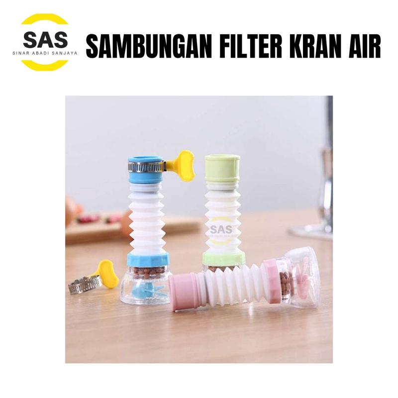 [SAS] Sambungan Kran Air Cuci Piring Fleksibel Penyaring / Sambungan ...