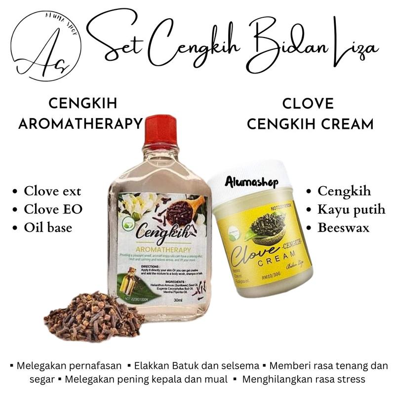 Cengkih aromatherapy oil bidan liza | Krim cengkih bidan liz - TikTok ...