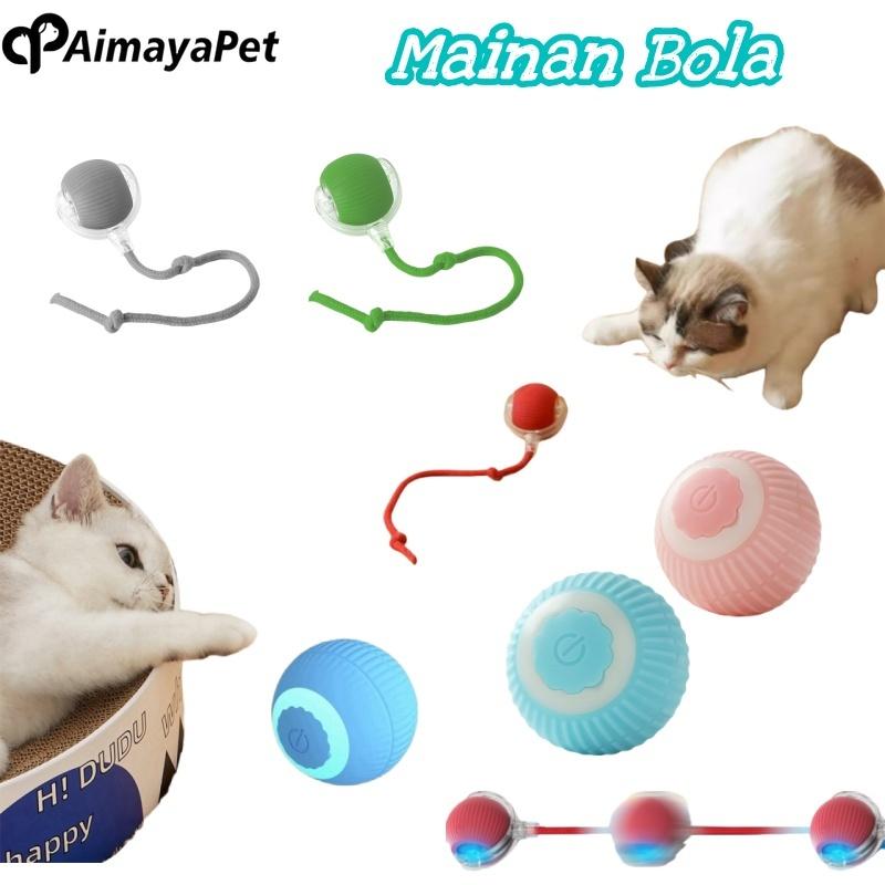 AimayaPet Mainan Bola/Chaser Bola Tali Pet Mainan Bola Listrik - Shop ...