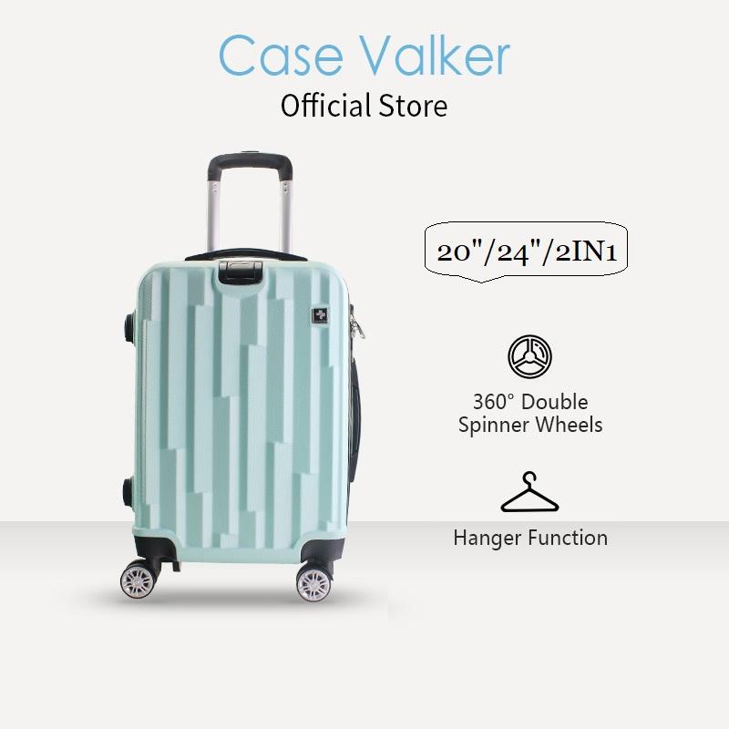 Case Valker Matrix ABS Luggage Bag with Hanger (20"/24"/2IN1) - TikTok ...