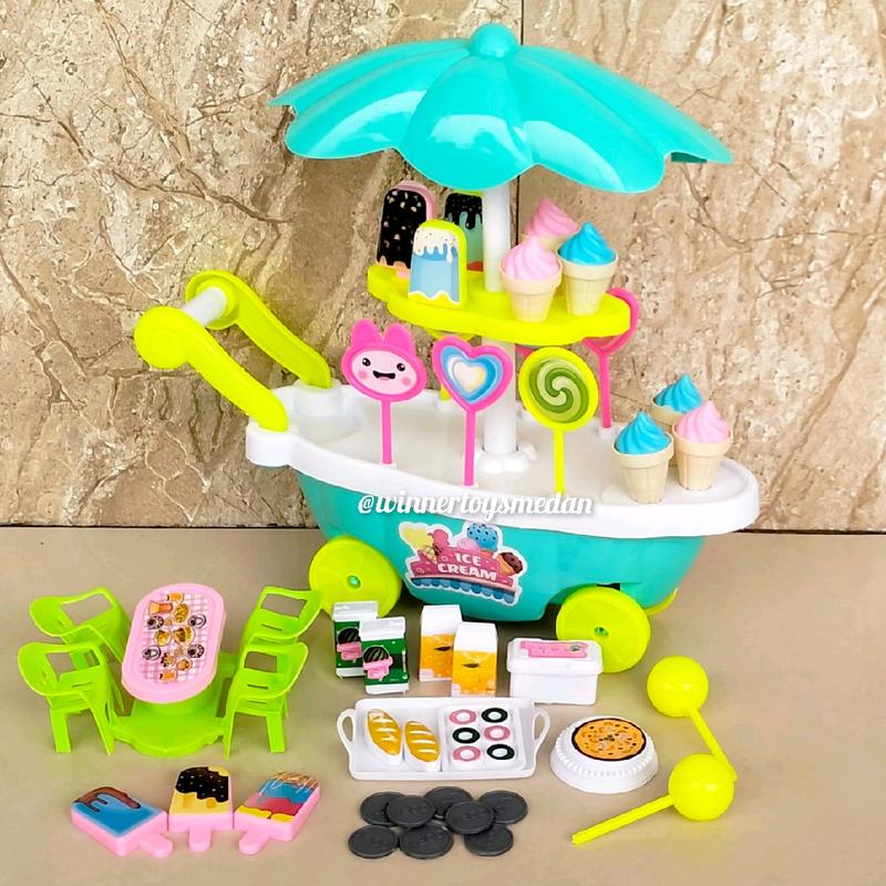 Mainan Trolley Ice Cream Fi 506 / Troli Es Krim anak plastik - Shop ...