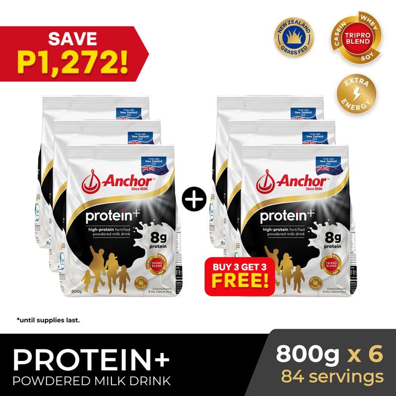 [B3G3] Anchor Protein Plus Milk Powder Plain 800g - TikTok Shop Philippines