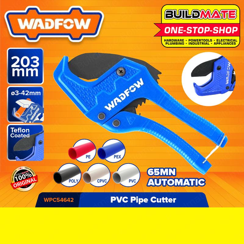 WADFOW PVC Pipe Cutter 3-35mm | 3-42mm Sharp Blade Cutting Pipes - TikTok Shop Philippines
