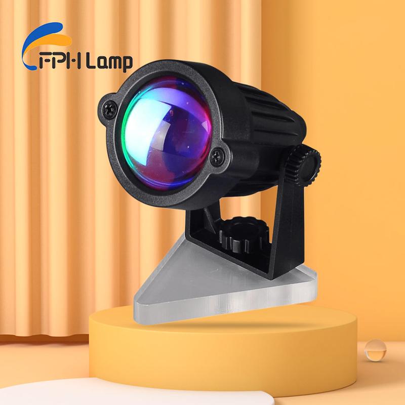 FPH Sunset Sunset Light LED Rainbow Projection Light Netflix - TikTok ...