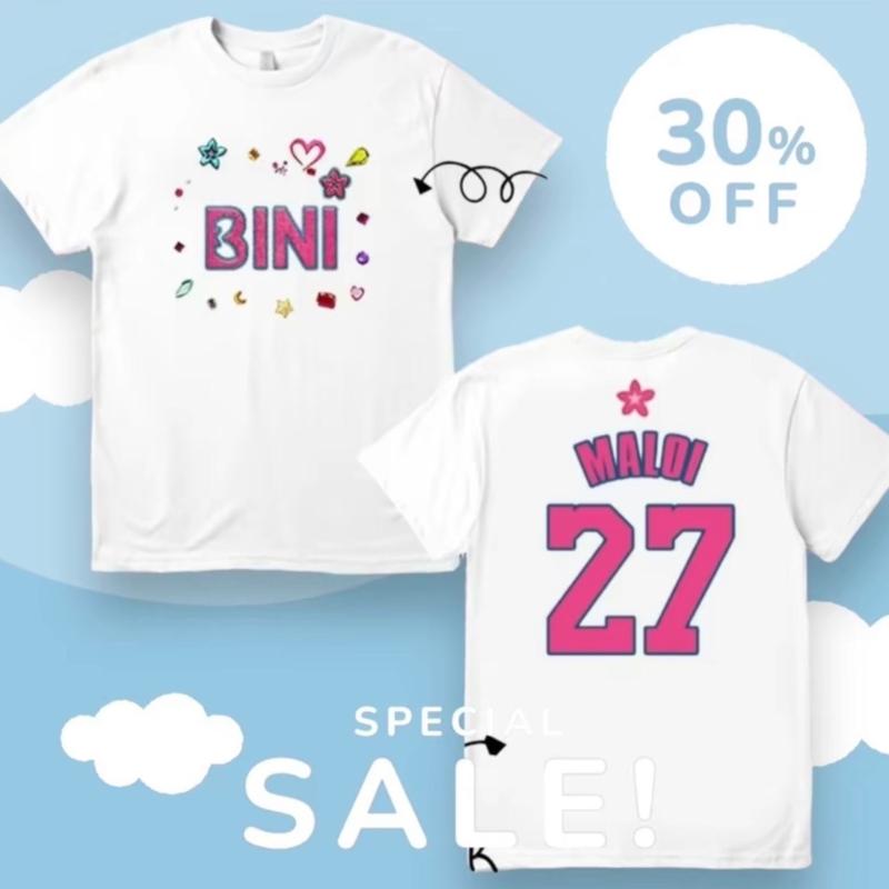 BINI VARSITY PRINTS SUBLIMATION BACKTOBACK PRINTS BINIBERSE TEES ...