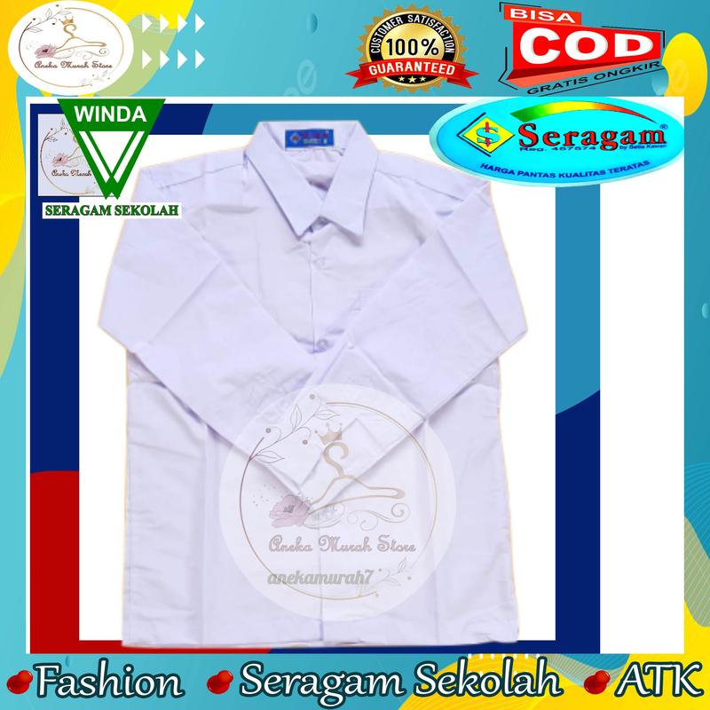 Seragam Sekolah Lengan Panjang Ukuran 7 sampai 20 Merek Seragam Dan ...