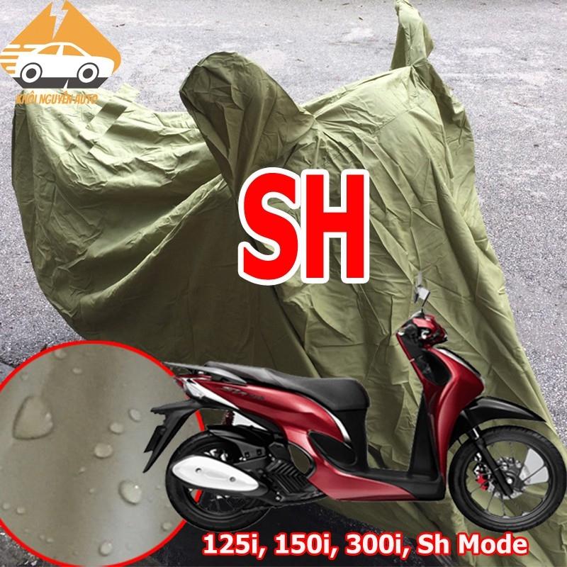 Áo Trùm Xe Sh Mode, SH 125i, 150i, 300i Cao Cấp Có Tai Gươn - TikTok ...