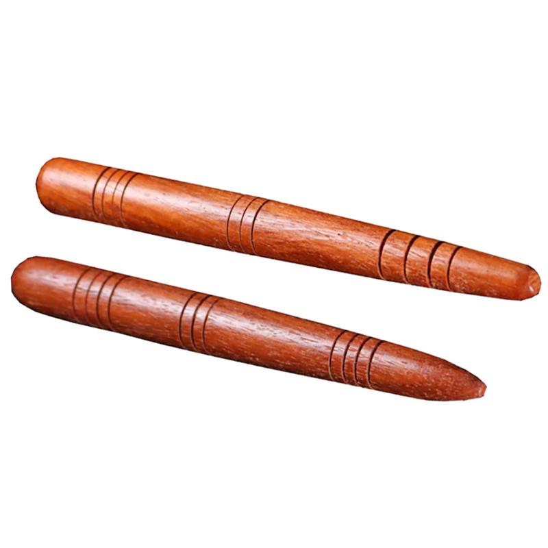 Acupuncture Stick Massage Pen Face Massager Tool Wooden Body - TikTok ...
