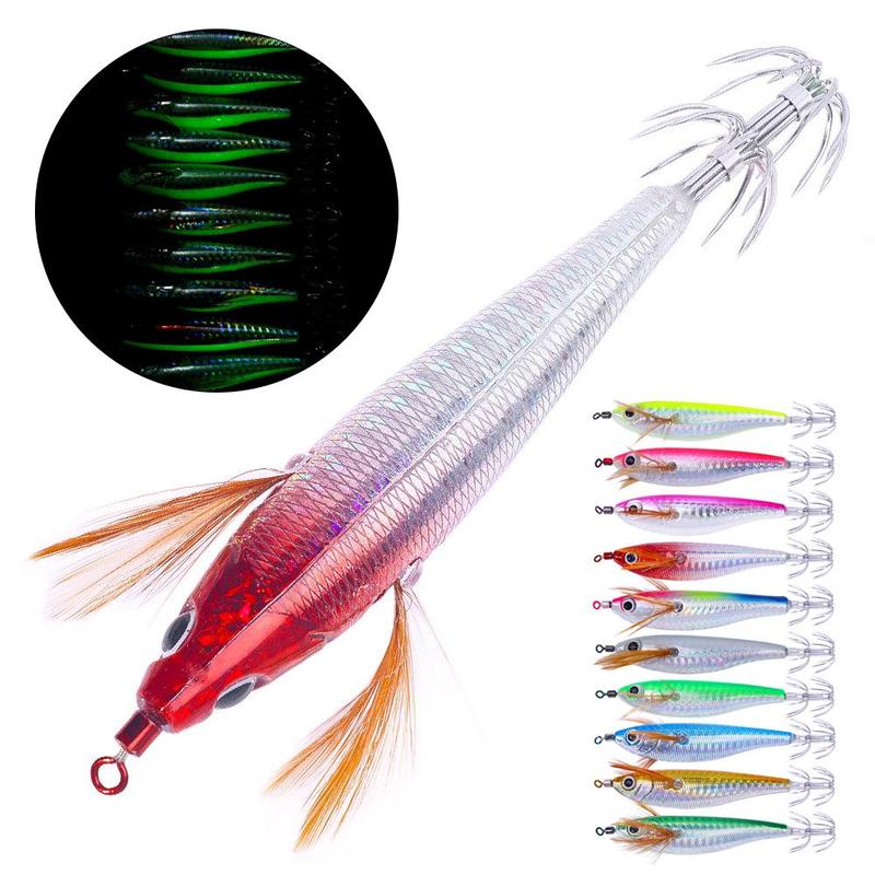 Gewang Memancing, Udang Kayu Tahan Lama, 10cm, 9.4g, Umpan Berkilau ...