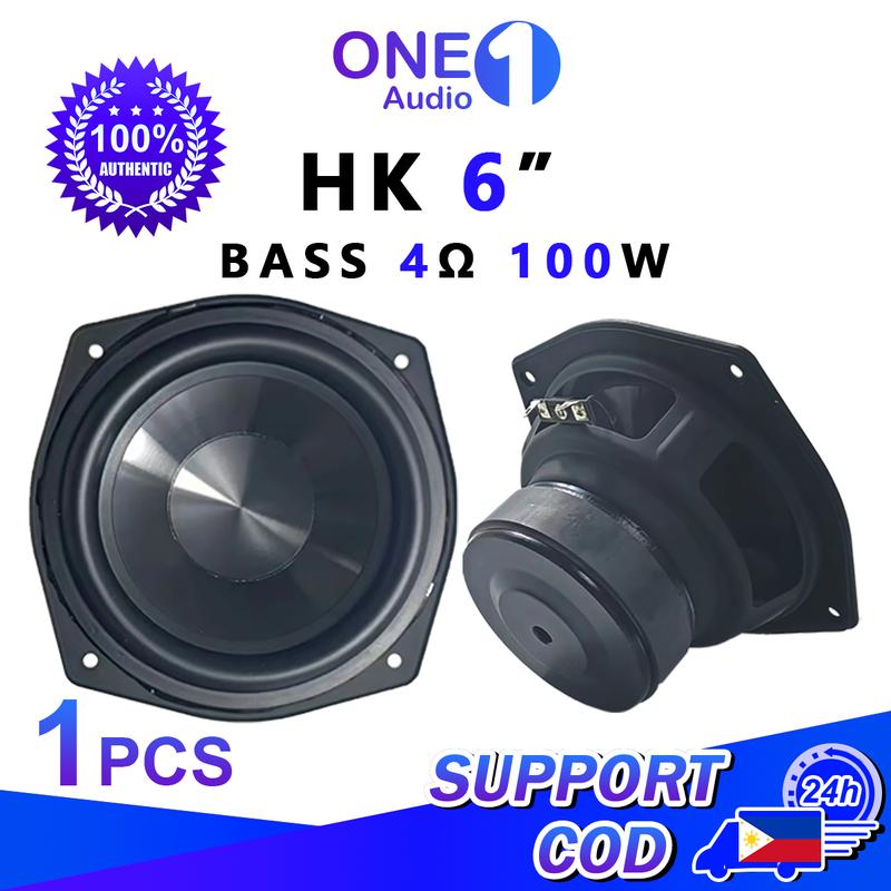 OneAudio HK 6-inch Subwoofer - 4Ω 80W BASS Car Speaker - TikTok Shop ...