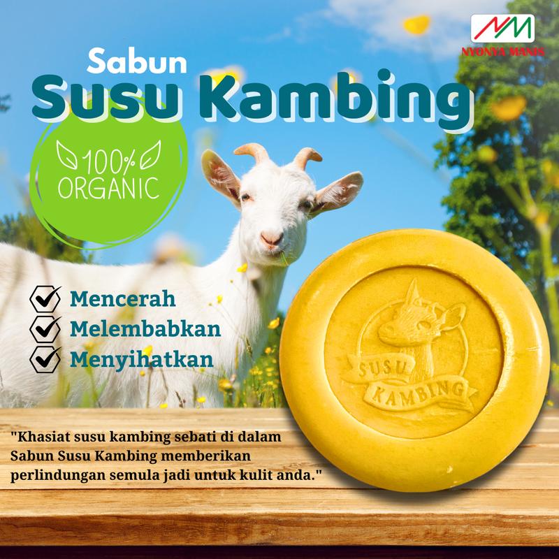 SABUN SUSU KAMBING / SABUN LEMBUT CUCI DAKI / GOAT MILK SOAP - TikTok ...