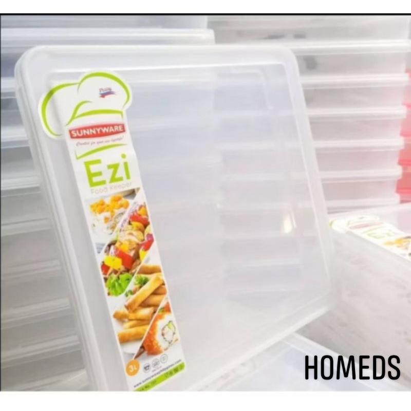 sunnyware Graham Tupperware #727 EZI food keeper 3liters - TikTok Shop ...