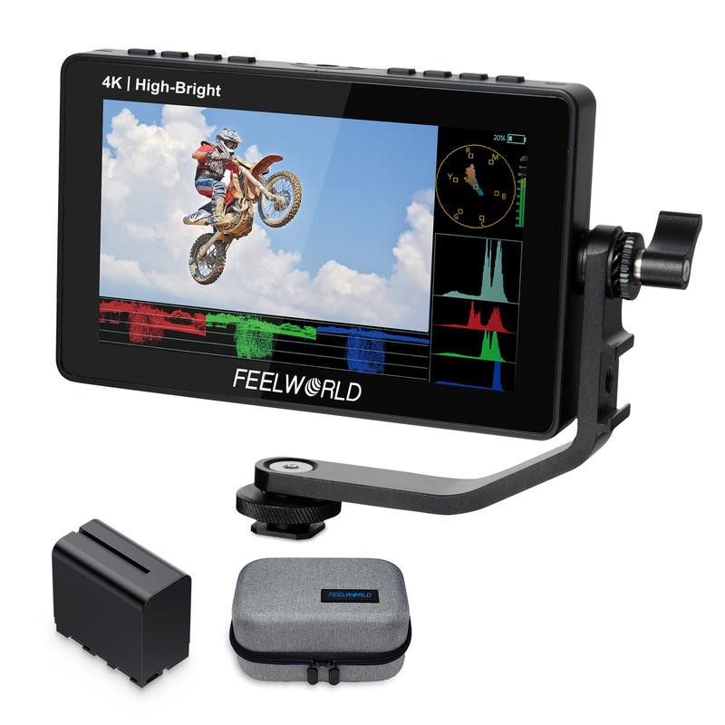 FEELWORLD F5 Prox 5.5 Inch 1600nit High Bright DSLR Camera Field ...