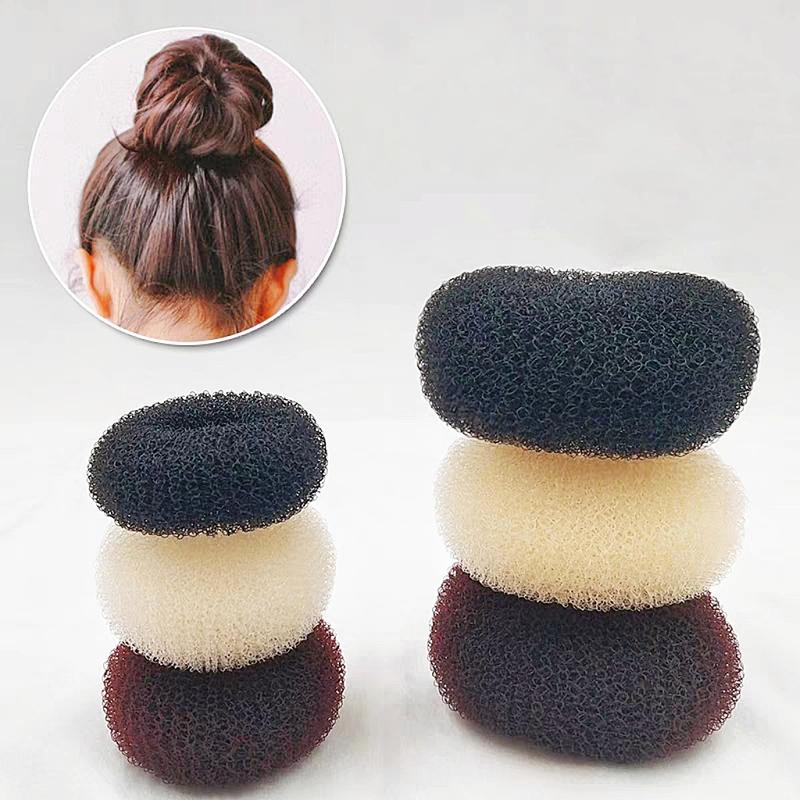 Women Magic Shaper Donut Hair Ring Bun Fashion Hair Styling Tool ...