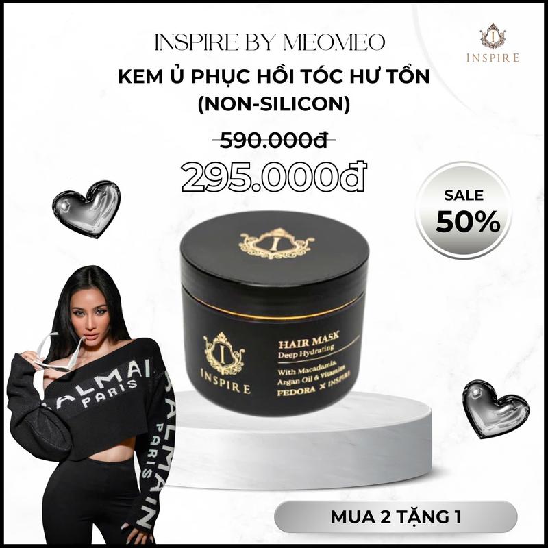 [INSPIRE BY MEOMEO - MUA 2 TẶNG 1] Kem ủ tóc phục hồi đa tần - TikTok ...