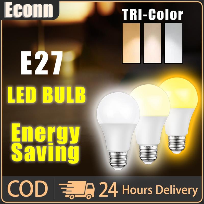 LED Bulb E27 Edison Tricolour Bulb Retro Energy-saving Bulb Filament ...