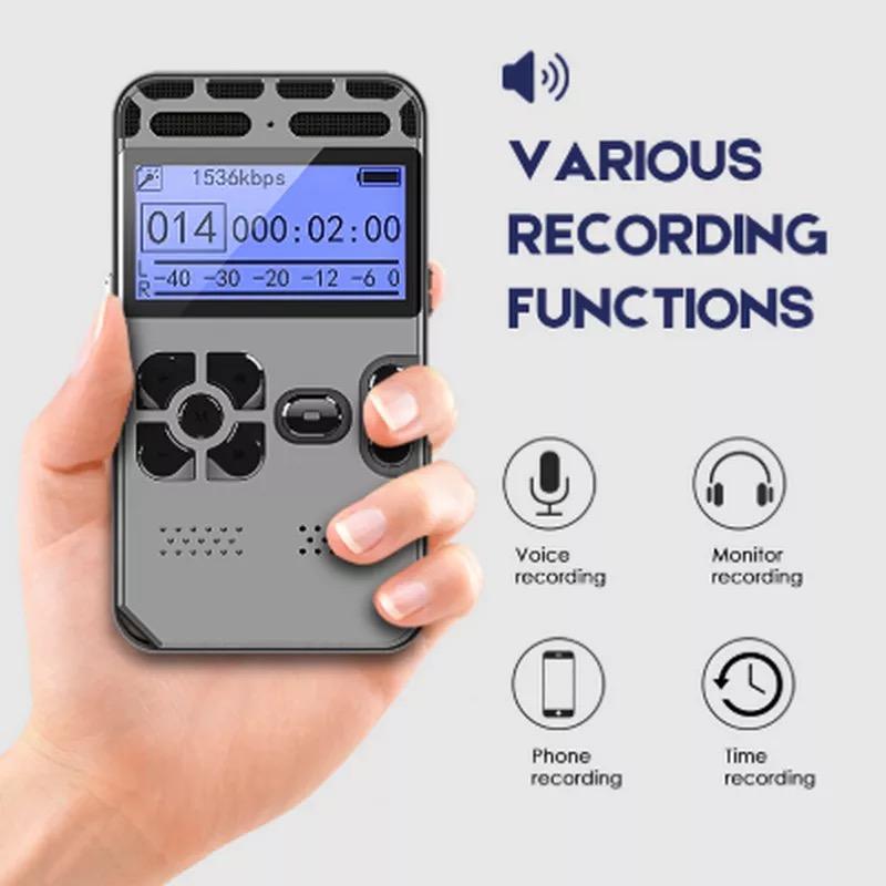 Perakam Audio Suara Digital Mini, Vandlion V35, Kawalan Suar - TikTok ...