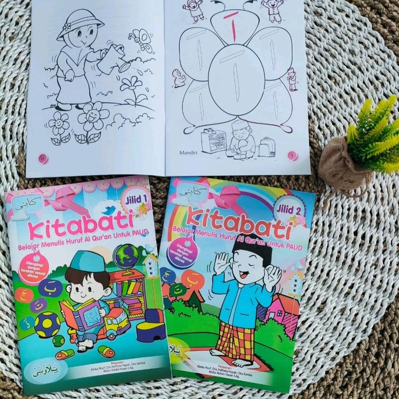 KITABATI METODE BELAJAR MENULIS AL-QUR'AN UNTUK ANAK ANAK Soft - Shop ...