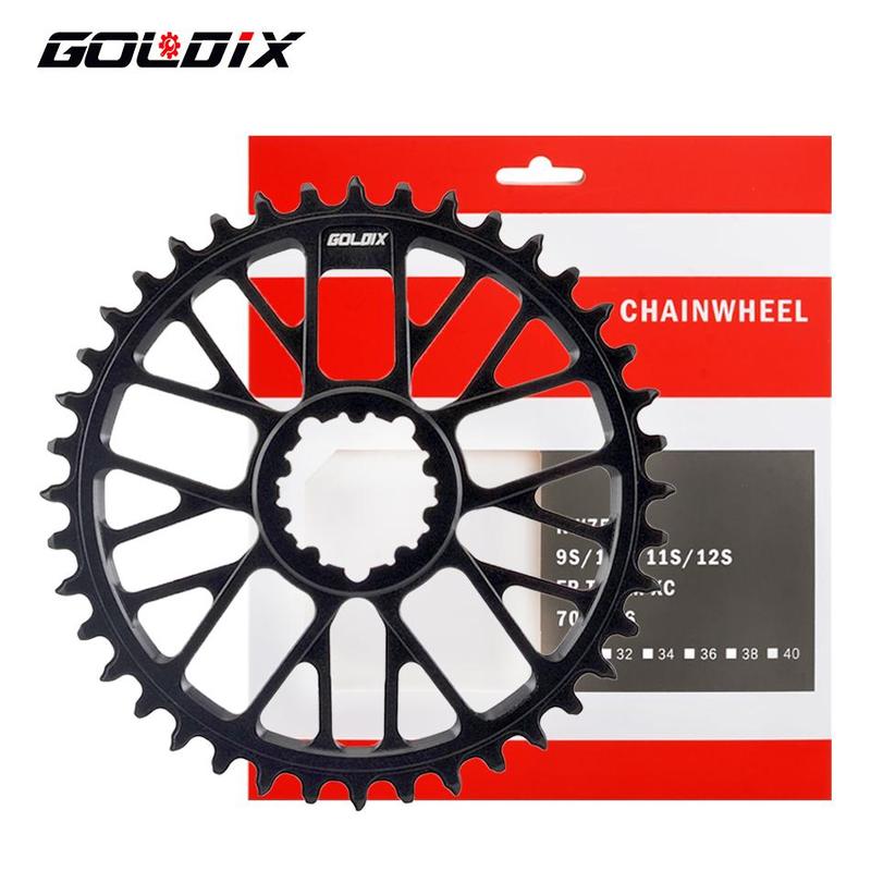 Chainring Ultralight, GOLDIX, dengan GXP dan SRAM, Pemasangan Terus ...