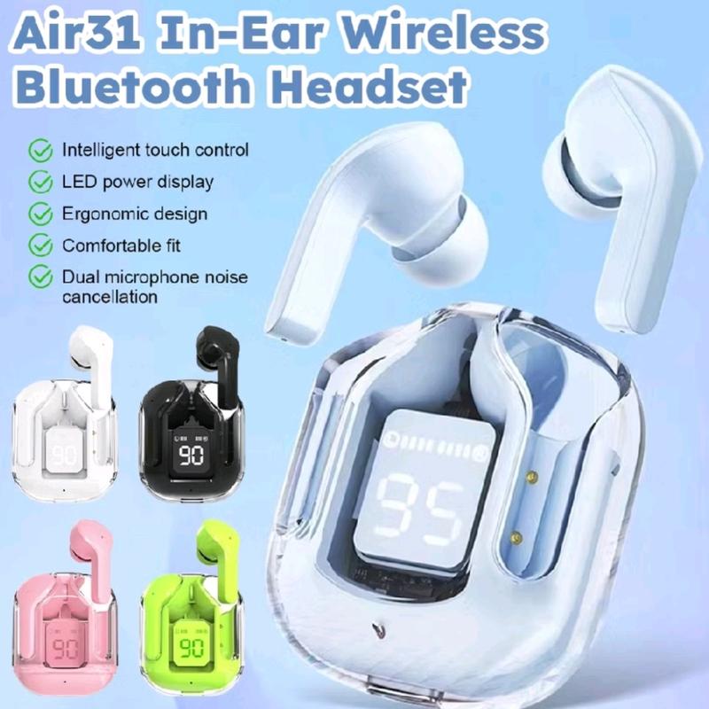 TWS Air31 Earphone Wireless Bluetooth 5.3 Headphones Sport Gaming ...