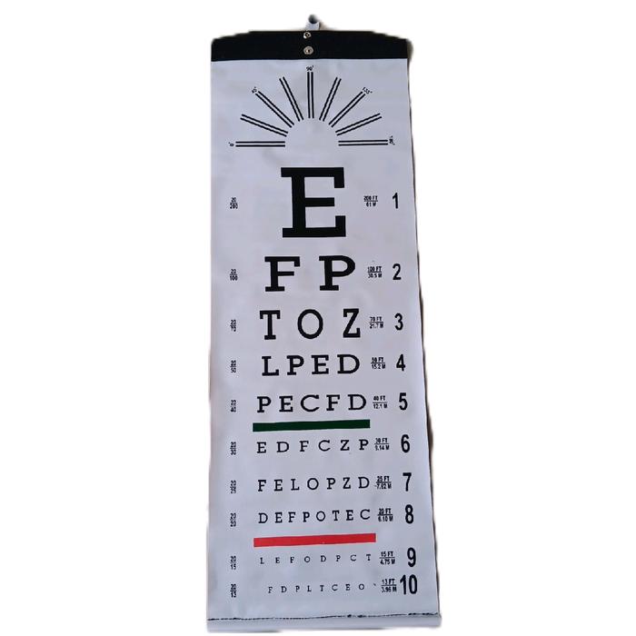 Promo snellen chart Test Mata Rabun Jauh - Abjad - Kab. Bogor - Bilal ...