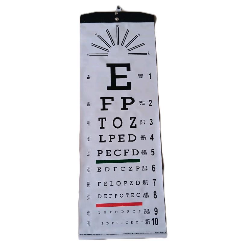 snellen chart Test Mata Rabun Jauh - Shop | Tokopedia