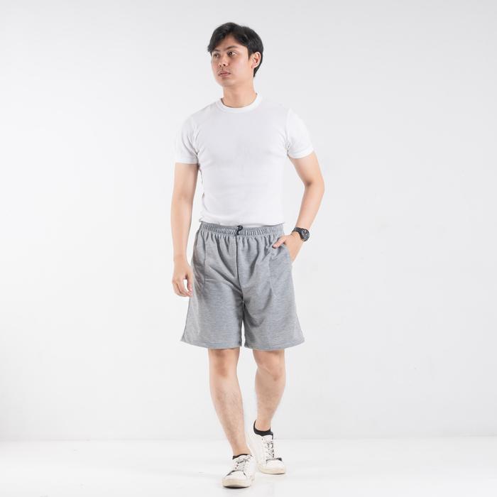 Promo BAPIN Celana Pendek Boxer Pria Casual - Terry Short Pants Nyaman ...