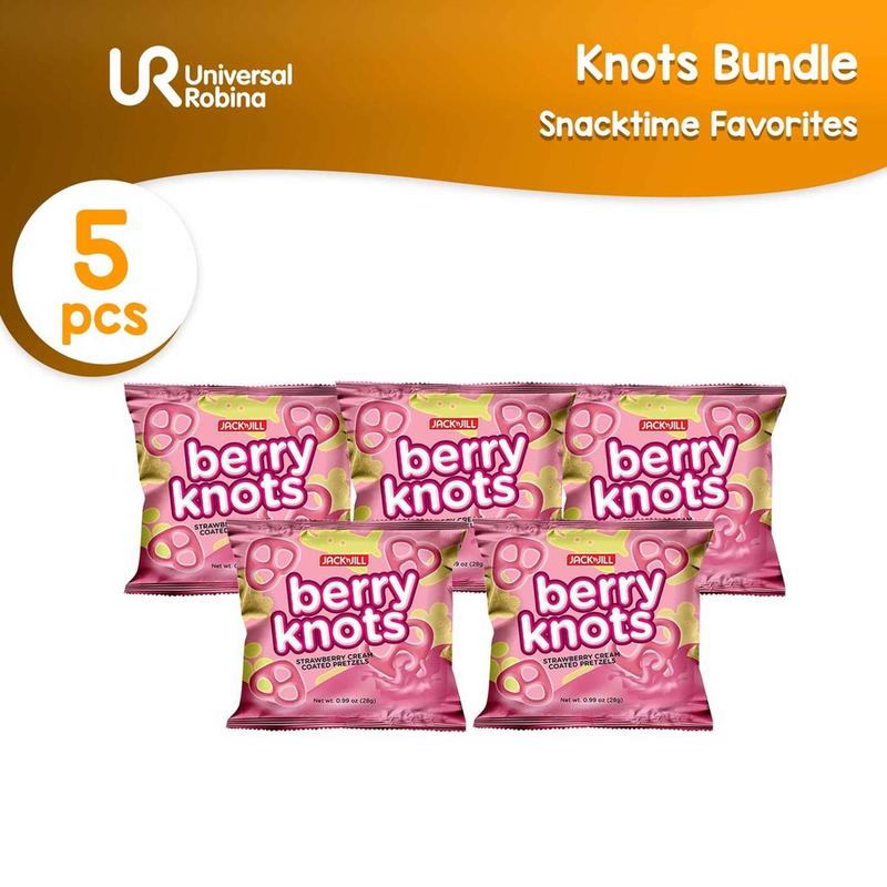 Jack 'n Jill Snacktime Favorites: Berry Knots (25g) 4+1 - TikTok Shop ...