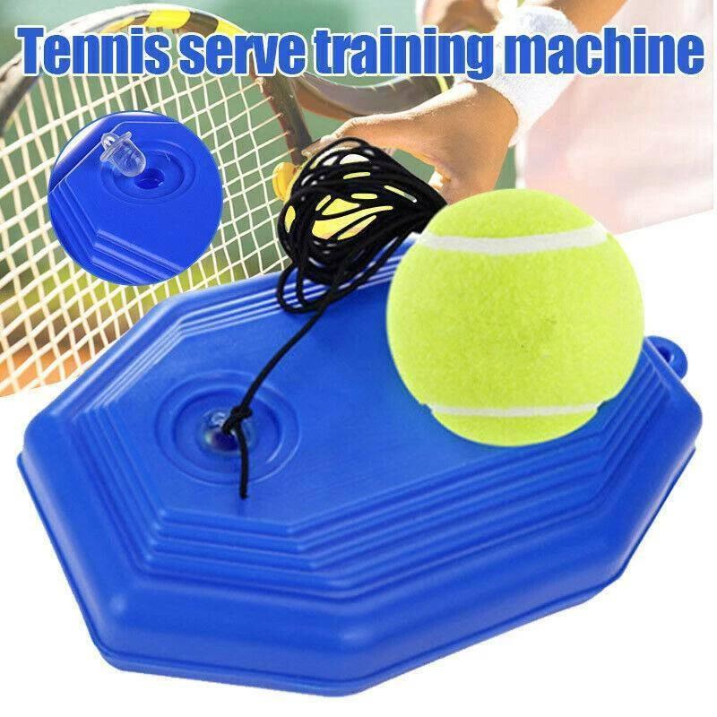 tennis Racket Single Tennis Trainer Elastic Rope Ball Beginner - TikTok ...