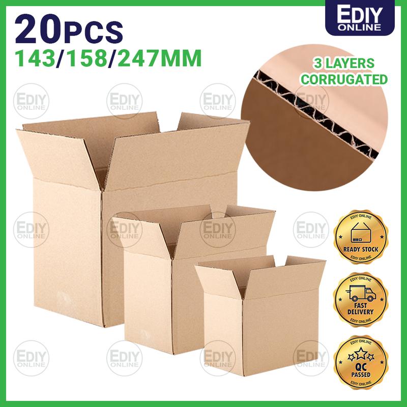 3 Layers corrugated CARTON CARDBOARD PAPER BOX COURIER PARCE - TikTok ...