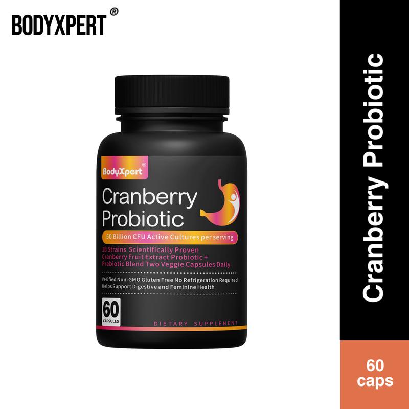 Cranberry Probiotics for Women's Health and Urinary Tract Health ...