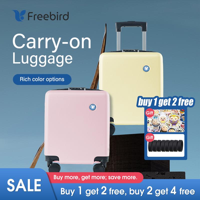 【Buy 1 Get 2 Free Gifts】freebird travel luggage 14Inch luggage - TikTok ...