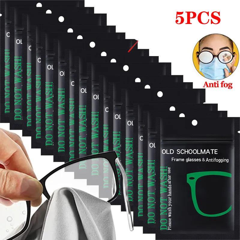 New update 5Pcs Anti-fog glasses cloth Microfiber cleanign cloth ...