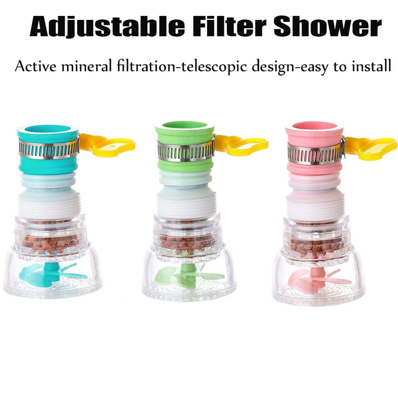 Shower Extender Activated Carbon Filtration Flexible Tap Hea - TikTok ...