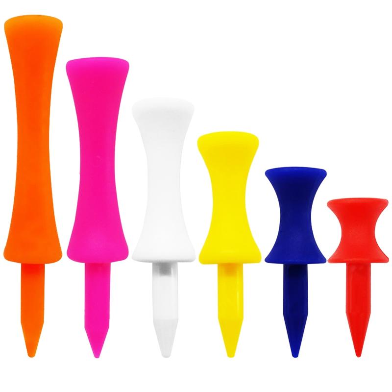 50 Pieces Golf-Tees Sets, Plastic Eco-Friendly Durable Golf-Tees ...