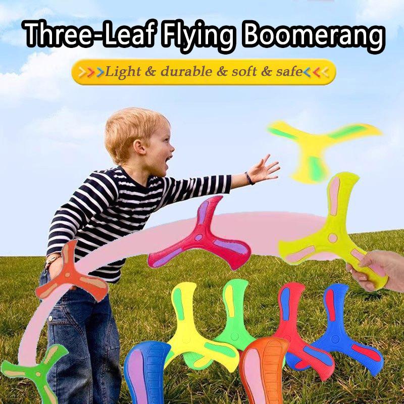 Three-Leaf Boomerang Soft EVA Pull Back Darts Safe EVA Material ...